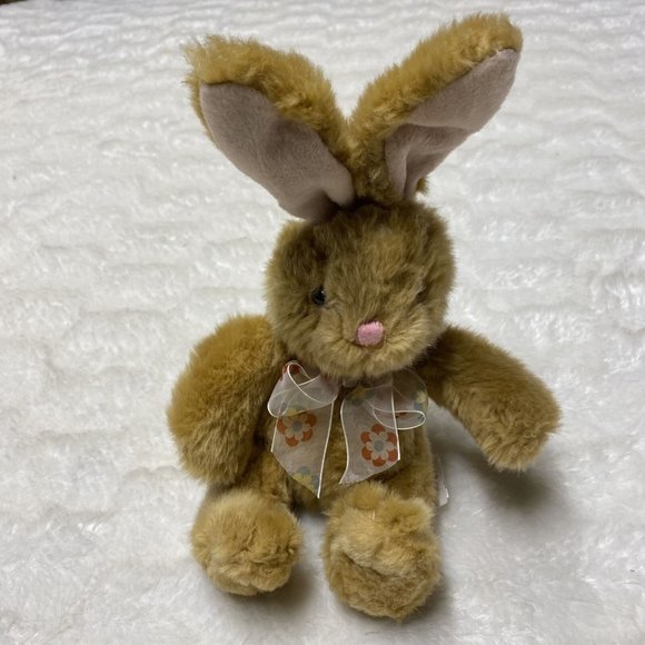 Russ | Toys | Russ Valerie The Easter Bunny Rabbit Brown Stuffed Animal ...